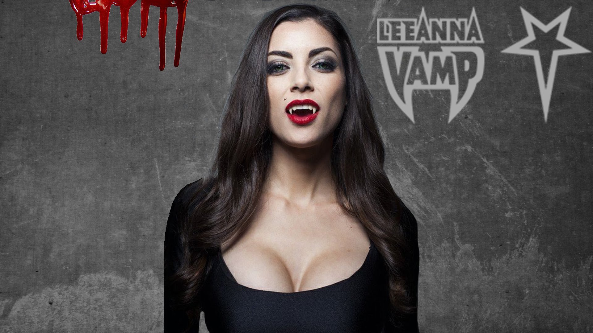 Leeanna Vamp Hot Wall